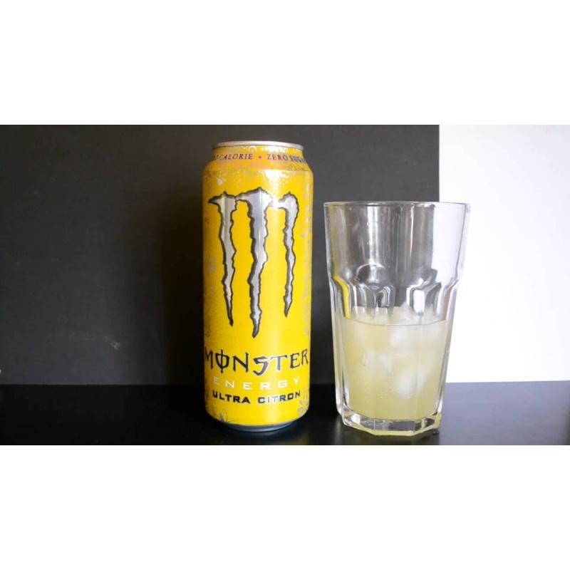 MONSTER Energy Ultra 500ml CITRON (Lemon) @ iFit